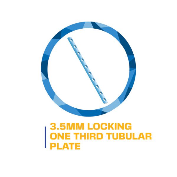 3.5mm Locking One Third Tubular Plate - Orthopedic SS